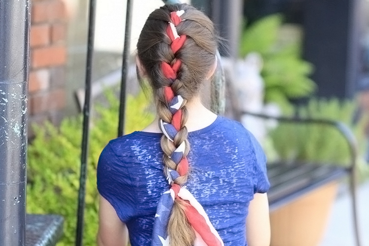 4 Quick Steps How To Do Scarf Braid - How To Hair Girl